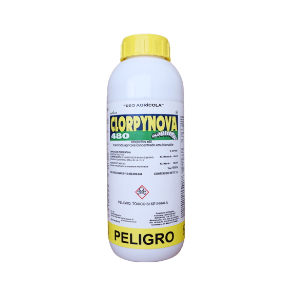 CLORPYNOVA 480 (CLORPIRIFOS) (1L) – Agro Caminante