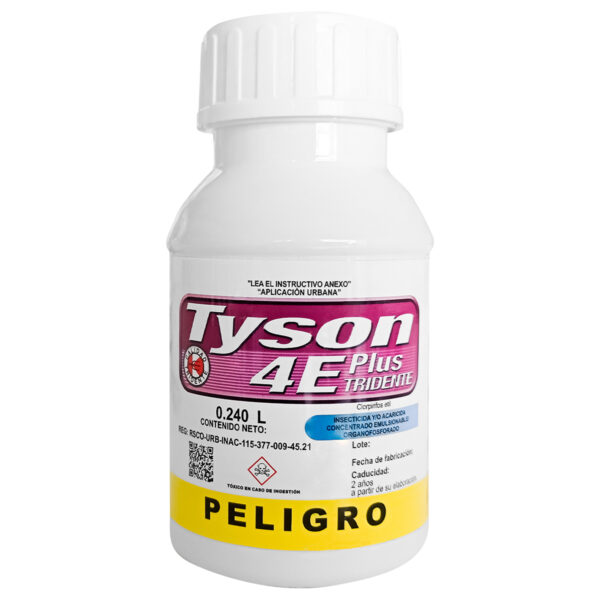 TYSON 4E (CLORPIRIFOS ETIL) (240ML) Tridente | Agro Caminante